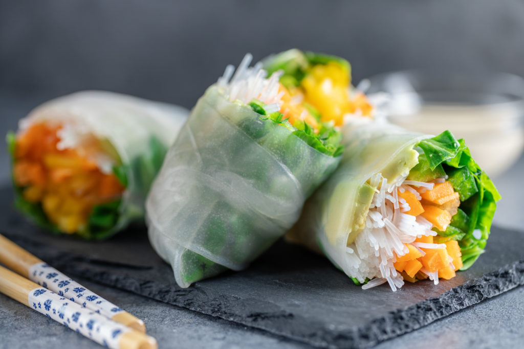 rice paper rolls - Foost